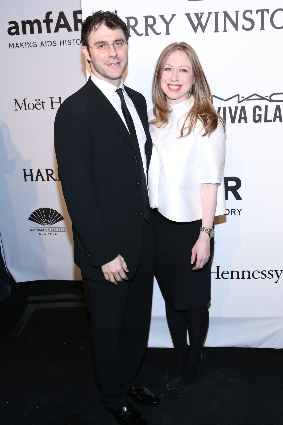 Photo : Marc Mezvinsky et sa femme Chelsea Clinton au Gala AmfAR 2015 à ...
