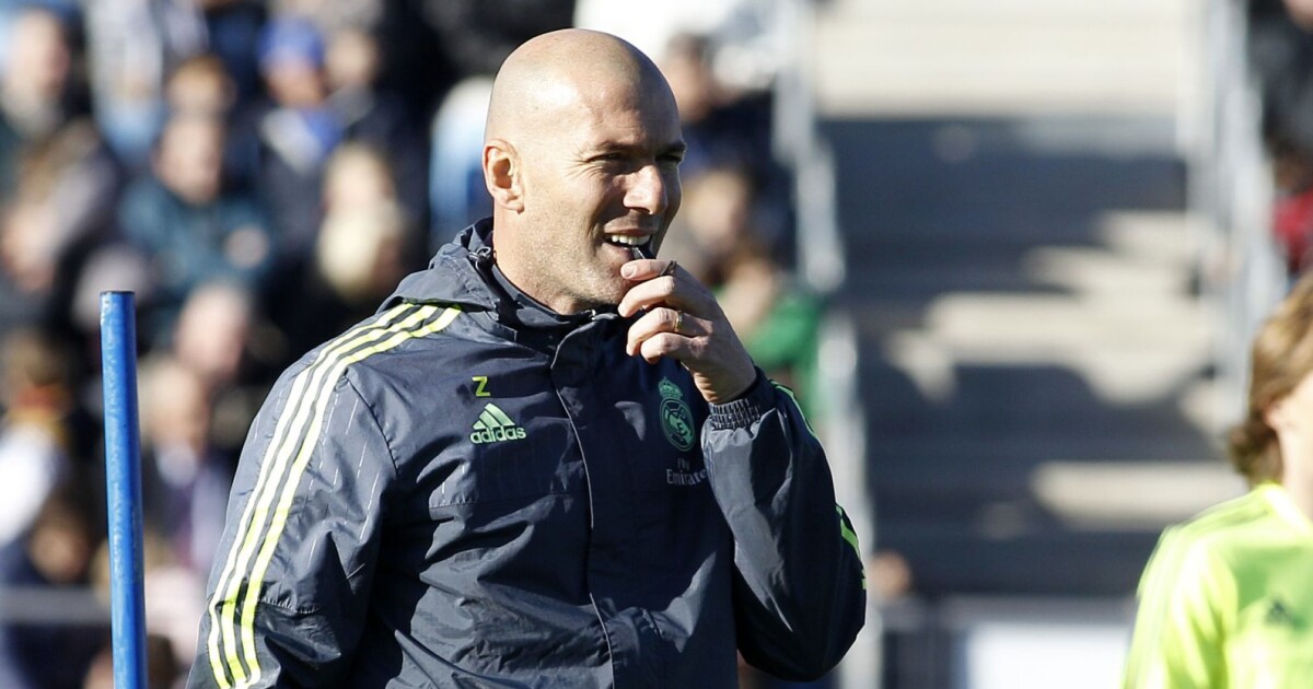 Zinedine Zidane, entraîneur du Real Madrid : Son "petit" salaire révélé ...