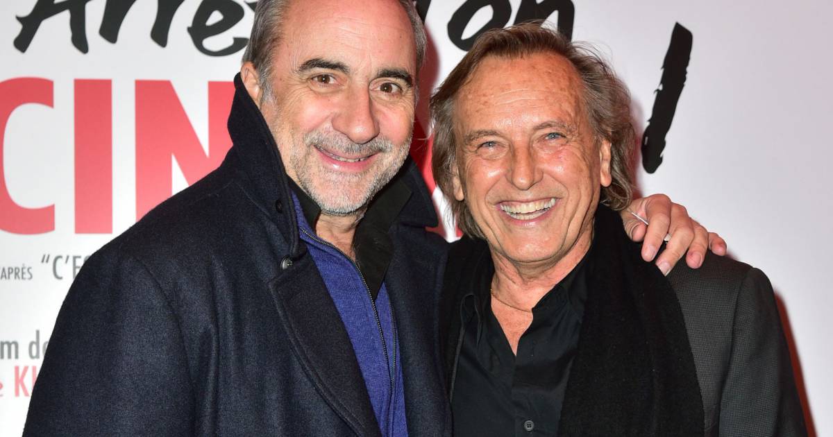 Antoine Duléry et Alexandre Arcady - Avant-première du film Arrête ton ...