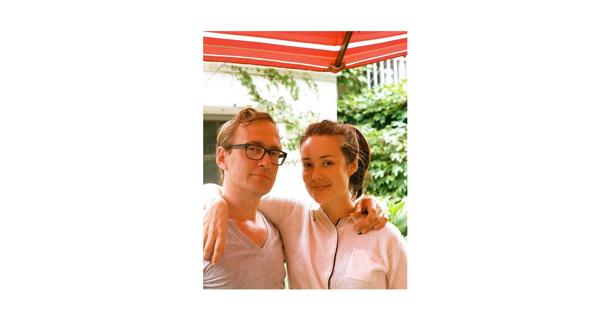 Megan Boone et son fiancé Dan Eastabrook. Photo postée sur Instagram au ...