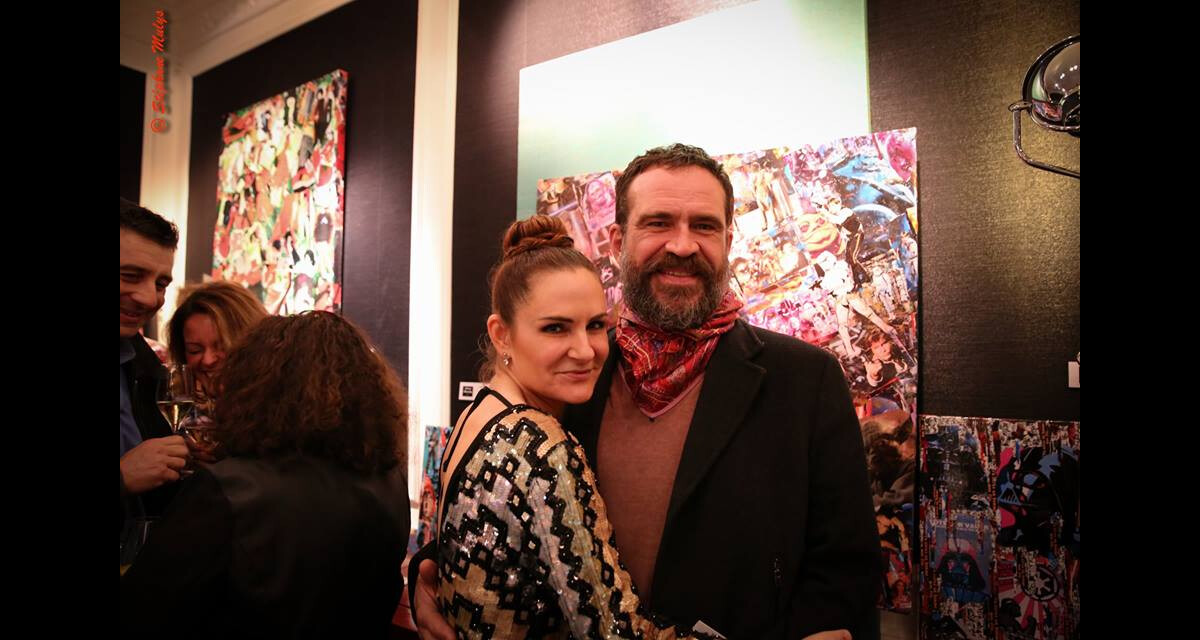 Photo : Anne Mondy et Eric Boucher, lors de la soirée de clôture de l ...
