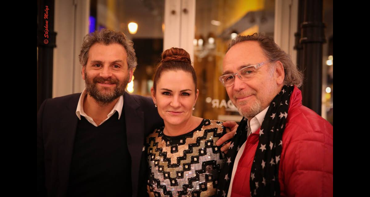 Photo : Patrick Mimoun, Anne Mondy et un ami, lors de la soirée de ...
