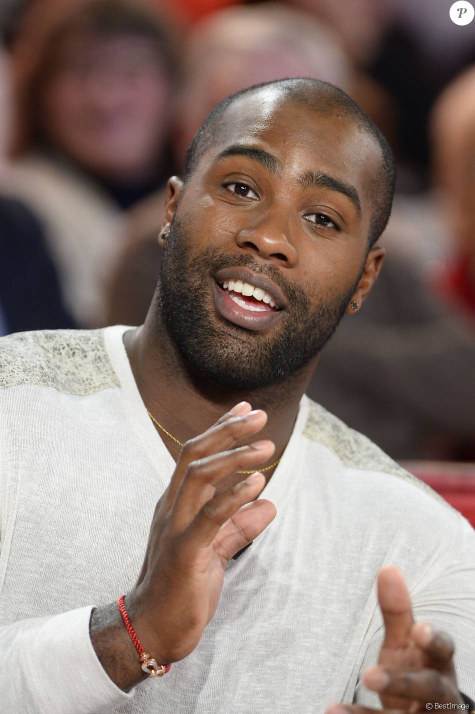 Teddy Riner - Enregistrement de l'émission Vivement Dimanche à Paris le ...