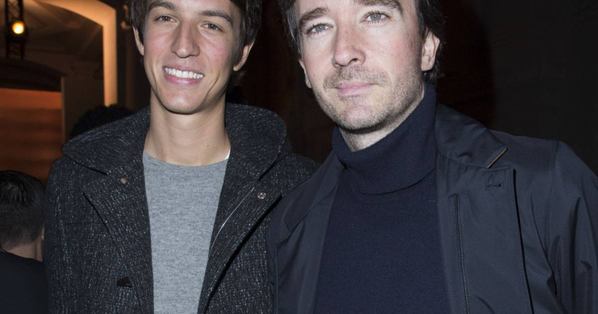 Alexandre Arnault et son demi-frère Antoine Arnault - Défilé Berluti ...