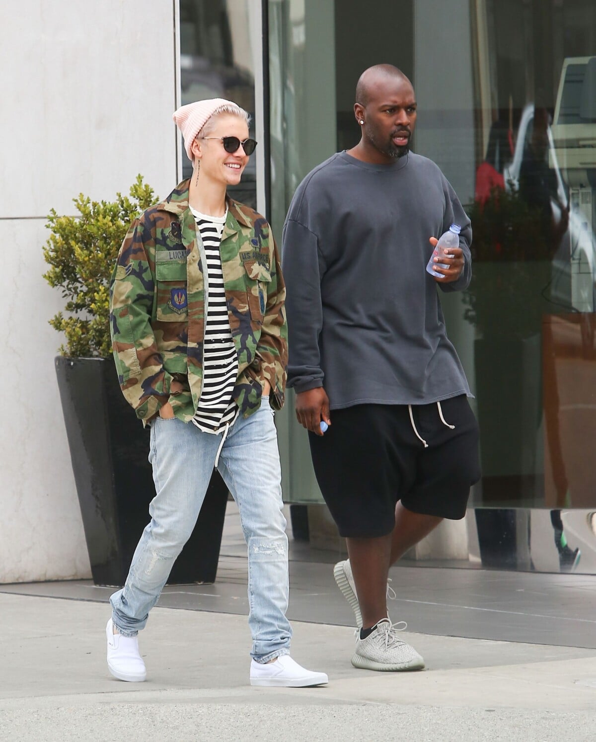 Photo : Justin Bieber se promène avec Corey Gamble dans les rues de ...