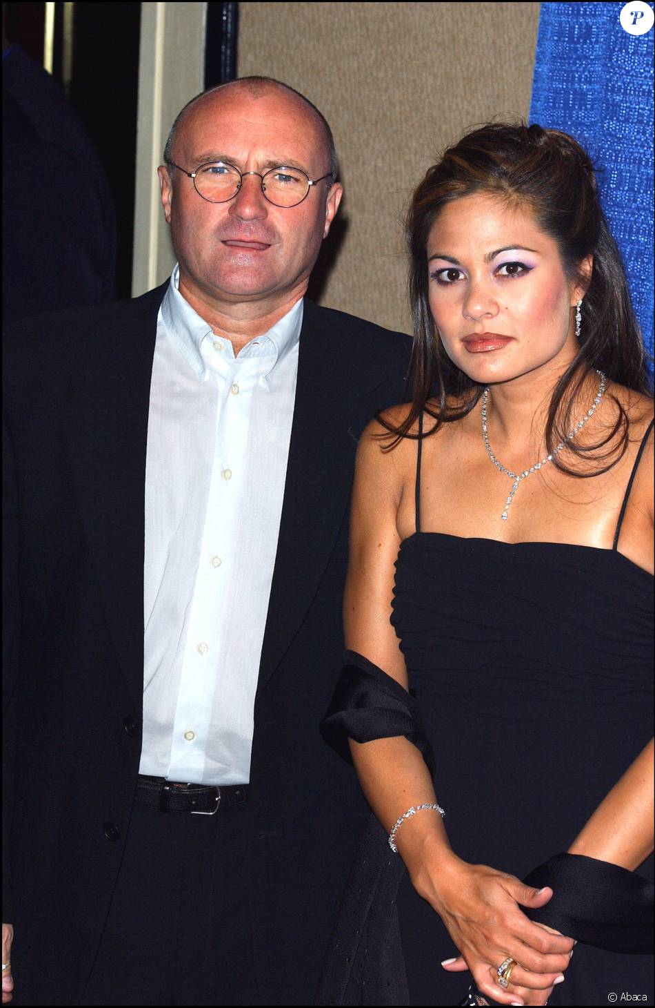 Phil Collins et son épouse Orianne lors des Songwriters Hall Of Fame ...