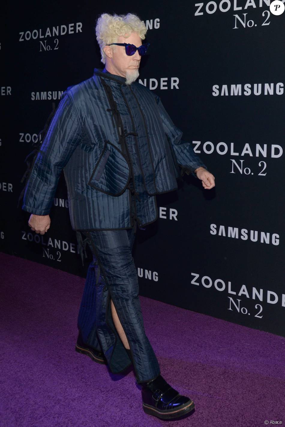 Will Ferrell lors de la première de Zoolander 2 au Alice Tully Hall à ...