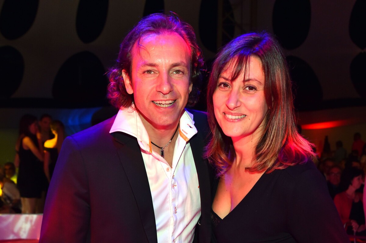 Photo : Exclusif - Philippe Candeloro et sa femme Olivia à Monaco, le ...
