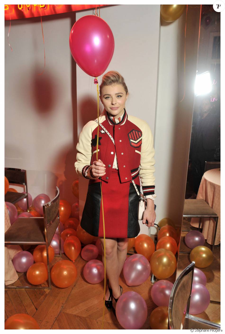 Chloe Moretz à la soirée Coach à Paris le 1er mars 2016 - Purepeople