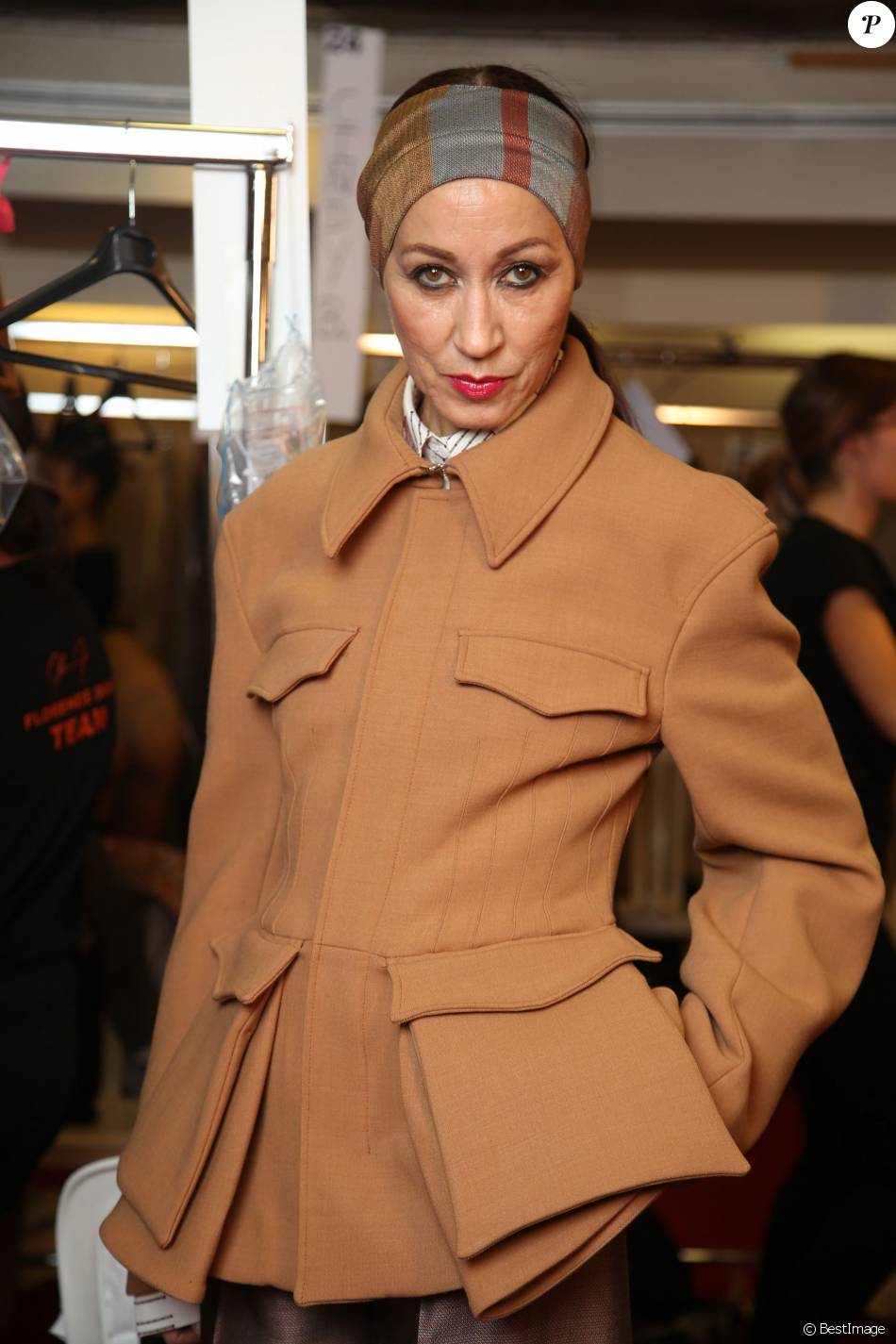 Pat Cleveland - Backstage du défilé H&M collection automne-hiver 2016/ ...