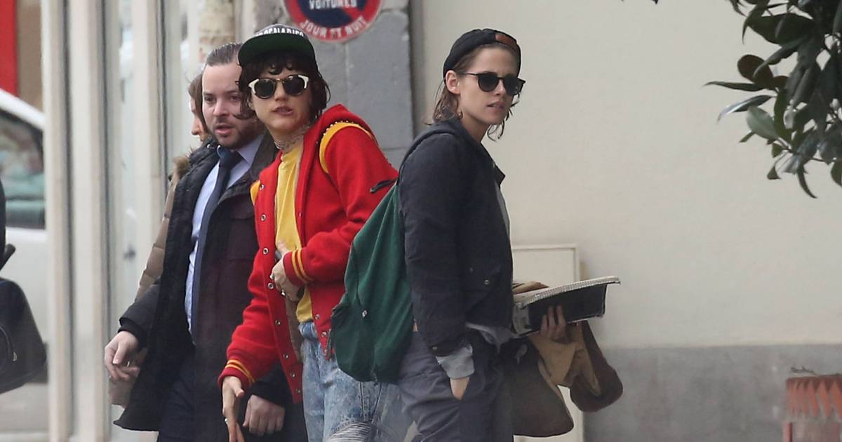 Kristen Stewart et Soko (Stéphanie Sokolinski) se rendant dans un ...