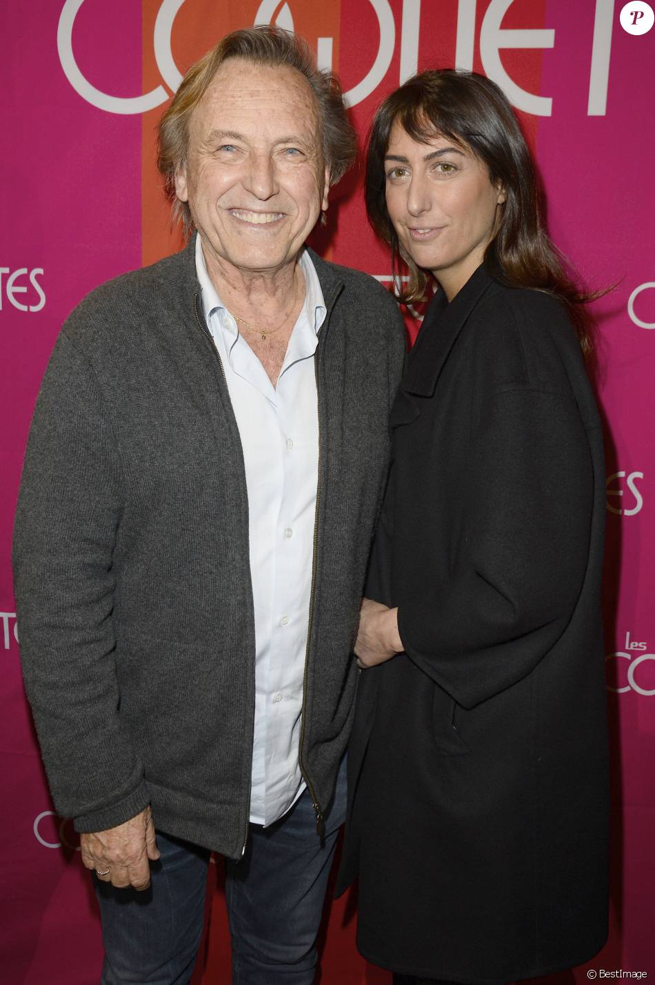 Alexandre Arcady et sa compagne Sabrina Guigui - Générale du spectacle ...