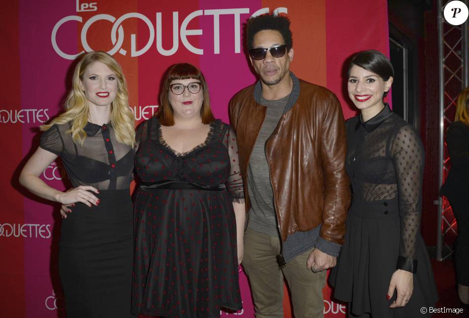 JoeyStarr et Les Coquettes Juliette Faucon, Lola Cés et Marie Facundo ...