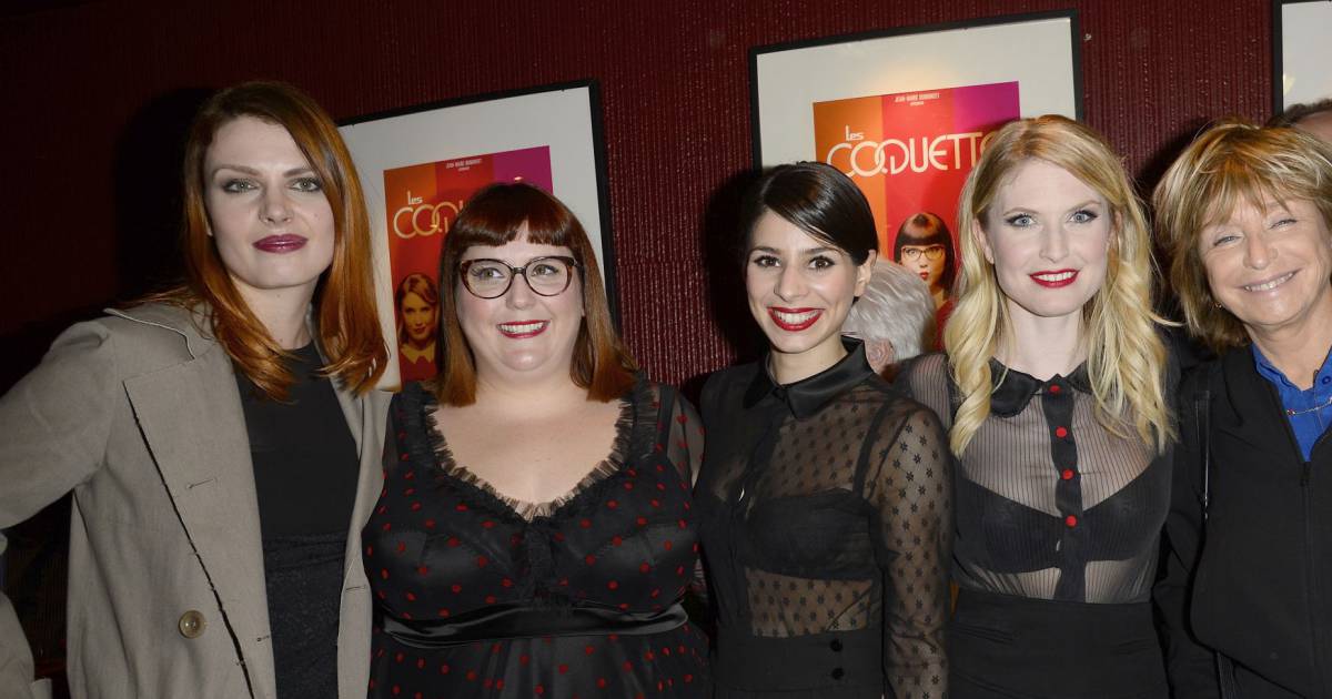 Élodie Frégé, Les Coquettes Juliette Faucon, Lola Cés, Marie Facundo et ...