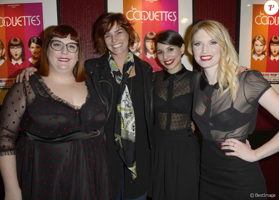 Fauve Hautot et Les Coquettes Juliette Faucon, Lola Cés, Marie Facundo ...