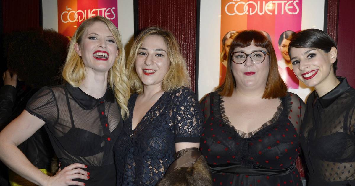 Marilou Berry et Les Coquettes Juliette Faucon, Lola Cés, Marie Facundo ...