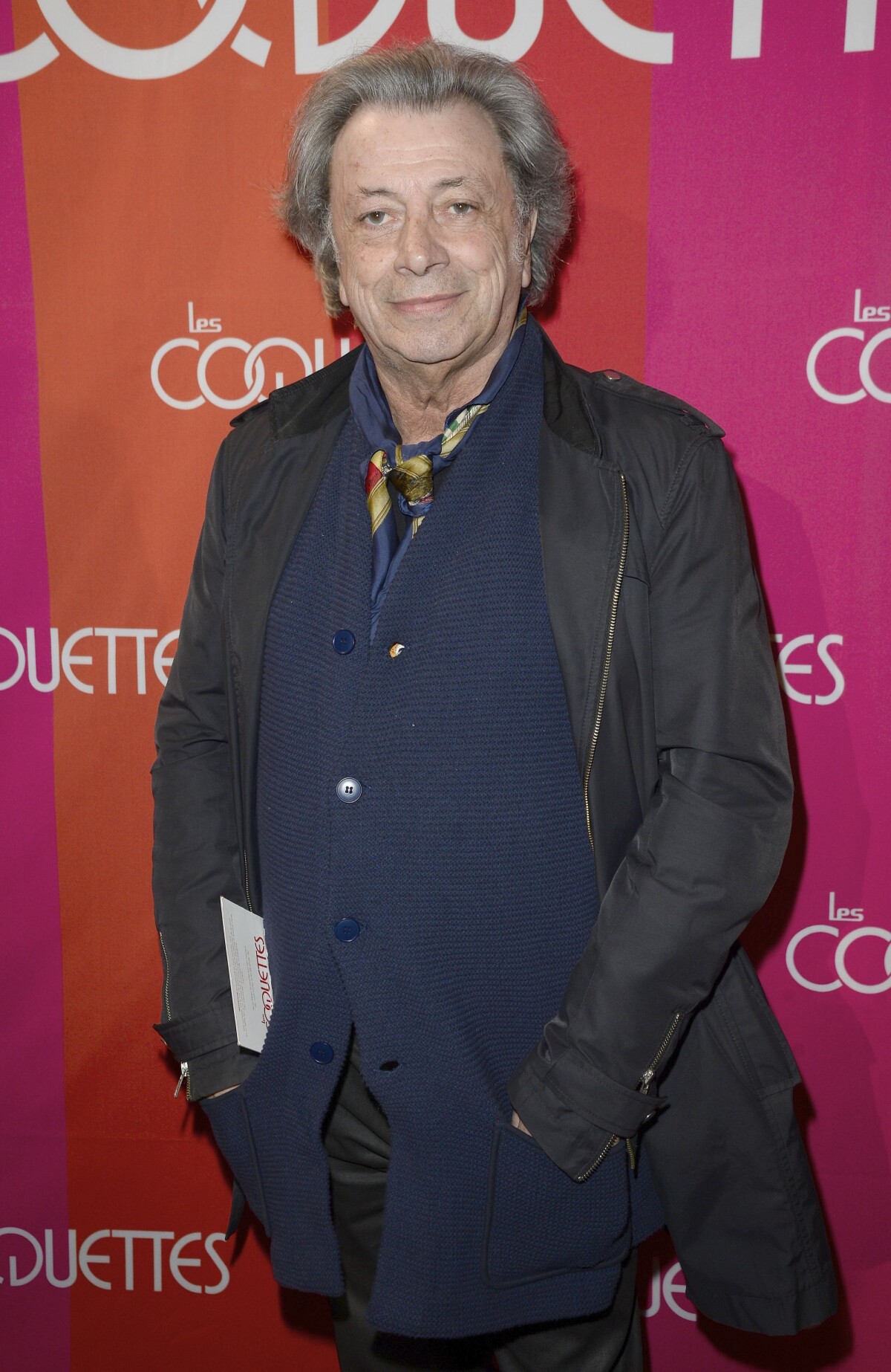 Photo : Hervé Vilard - Générale du spectacle "Les Coquettes" au Grand ...