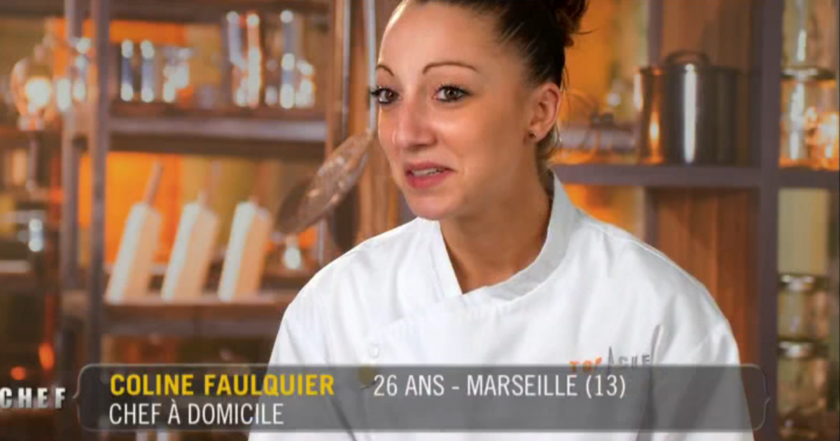 Coline, candidate de Top Chef 2016 - Emission du 14 mars 2016, sur M6 ...