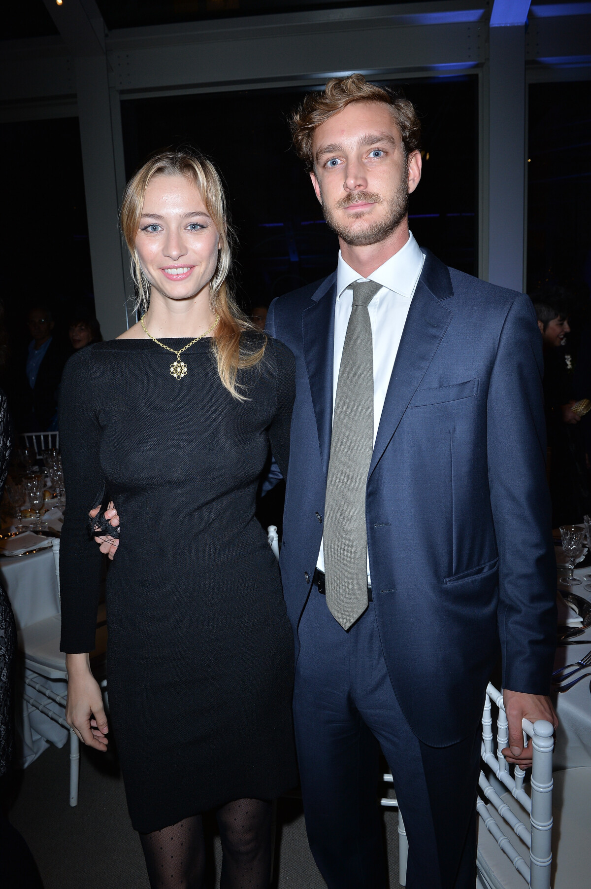Photo : Beatrice Borromeo et son mari Pierre Casiraghi lors du dîner de ...