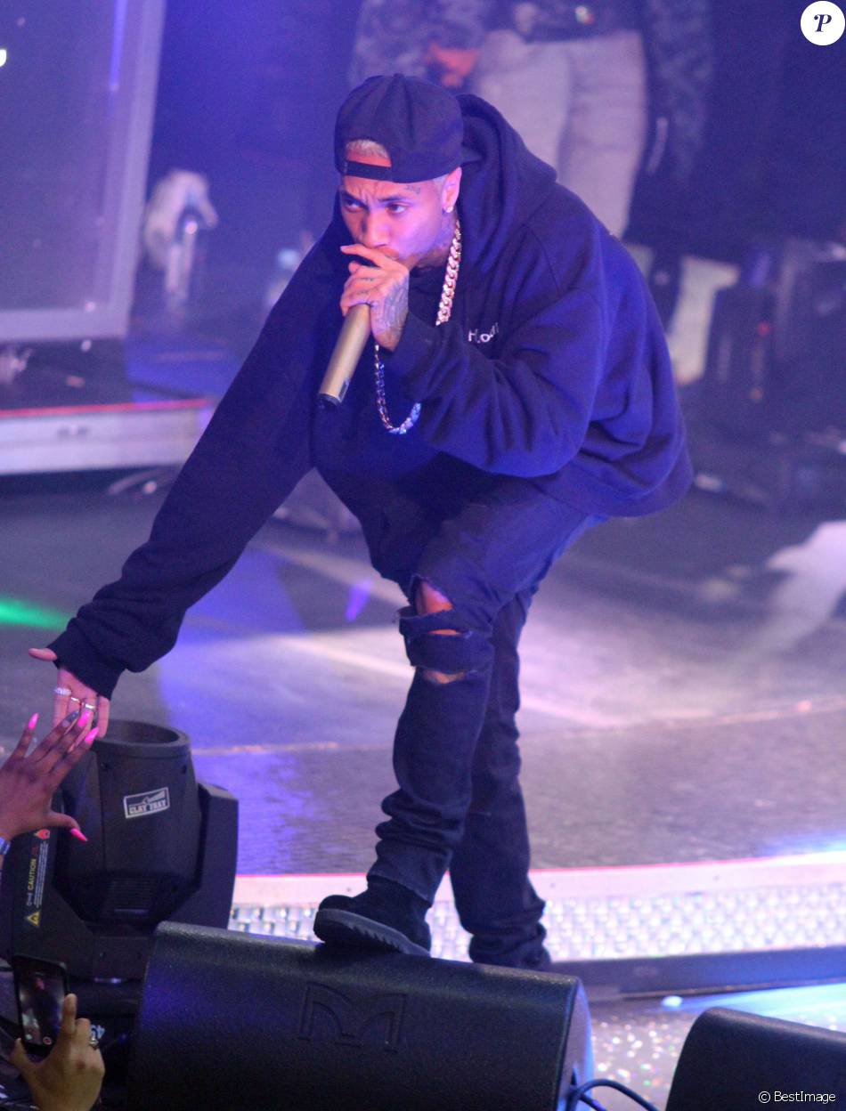 Tyga en concert au Drai's à Las Vegas le 5 février 2016. - Purepeople