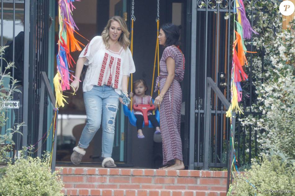 Exclusif - Haylie Duff, Jenna Dewan-Tatum et sa fille Everly Tatum à l ...