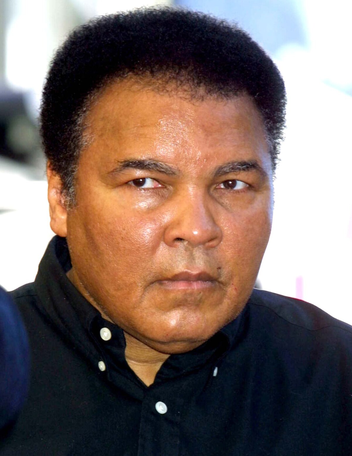 Photo : Mohamed Ali à Los Angeles en janvier 2002. - Purepeople