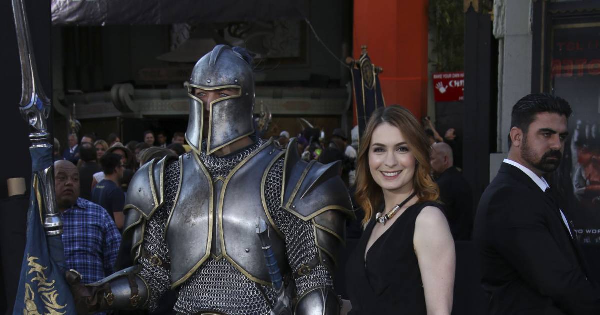 Felicia Day à la première de Warcraft au Chinese Theater IMAX à ...