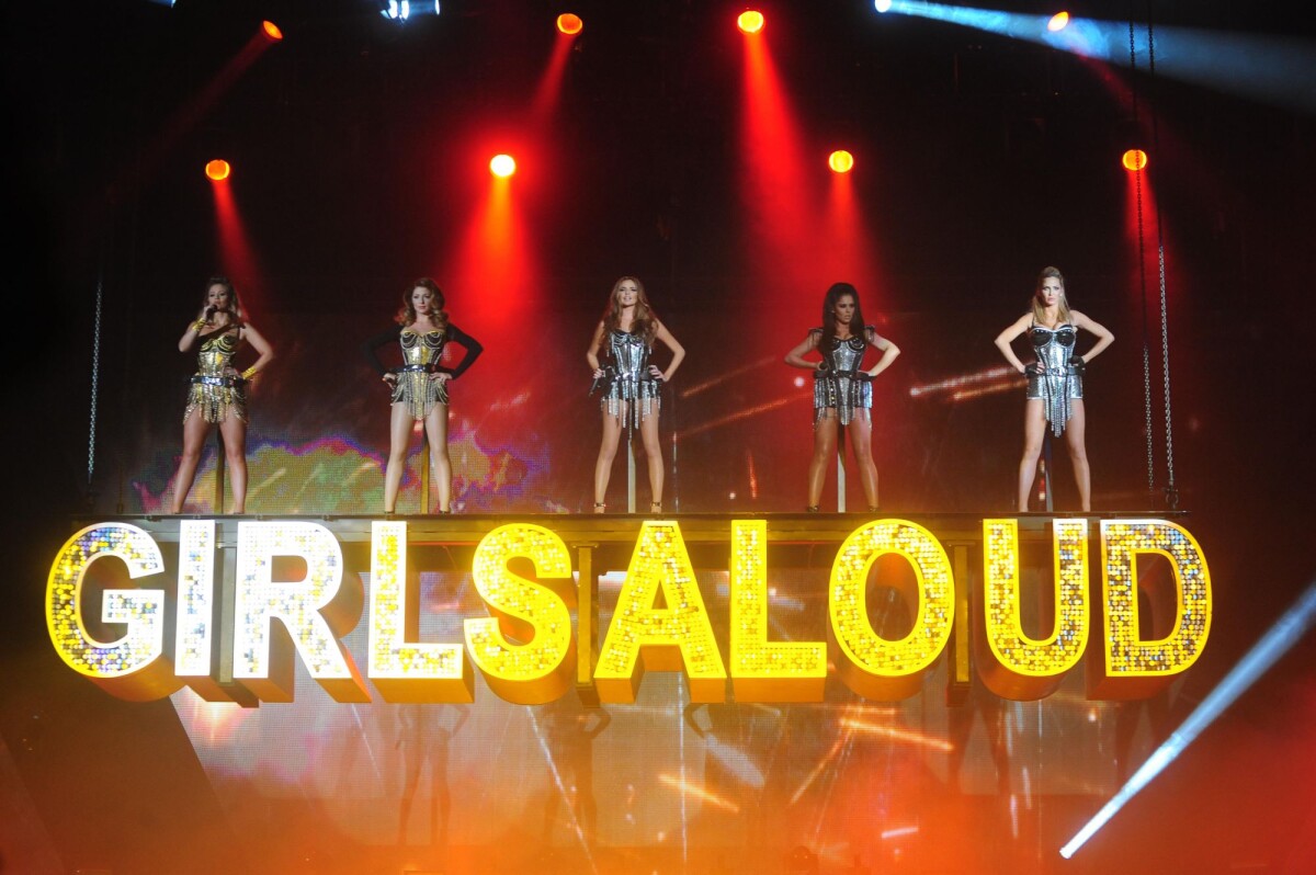 Photo : Le groupe Girls Aloud en concert a Newcastle, le 21 fevrier ...