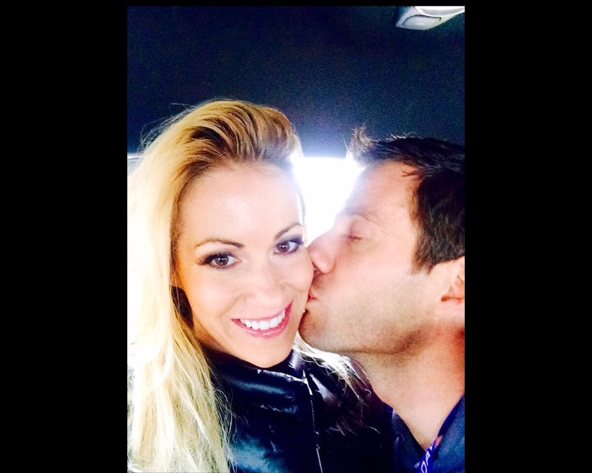 Photo : Sébastien Ogier et Andrea Kaiser en avril 2016, photo du compte ...