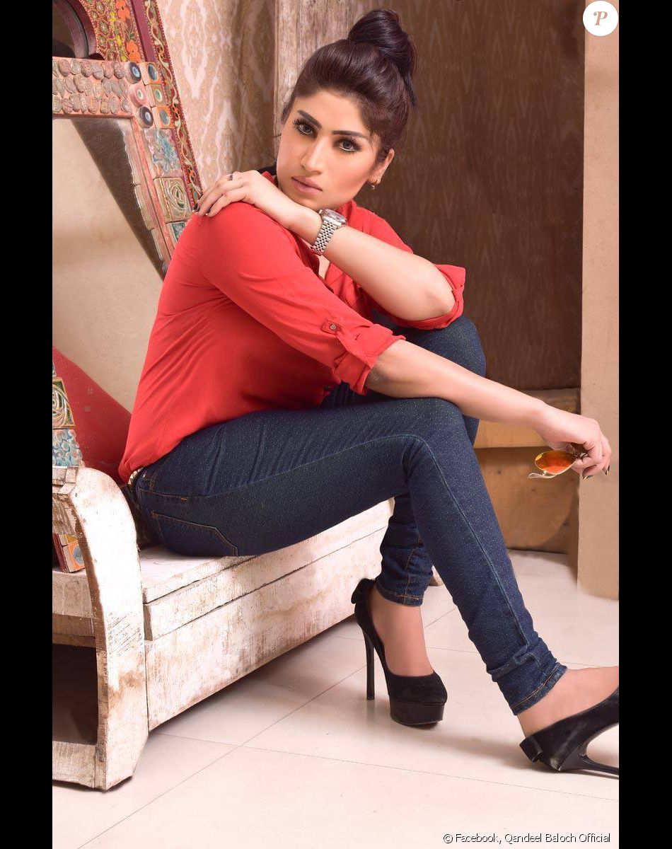 Photo de Qandeel Baloch publiée le 14 juillet 2016. - Purepeople