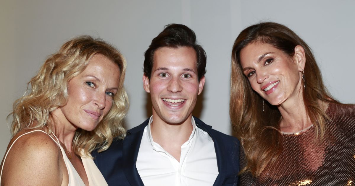 Exclusif - Tom Claeren entre Cindy Crawford et Estelle Lefébure ...