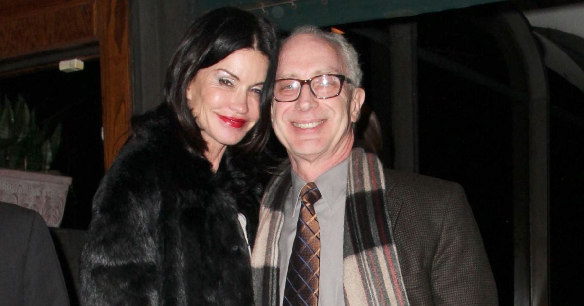 Janice Dickinson et son fiance Dr. Robert Gerner sont allé dîner à West ...