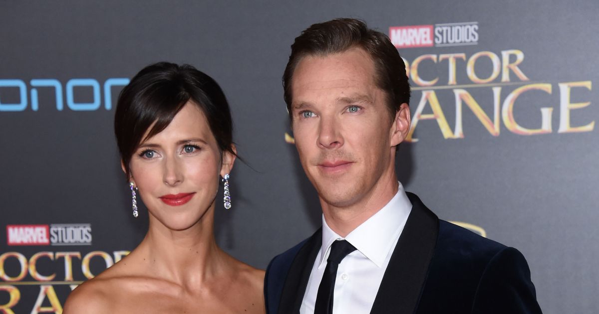 Benedict Cumberbatch et sa femme Sophie Hunter à la première de Doctor ...