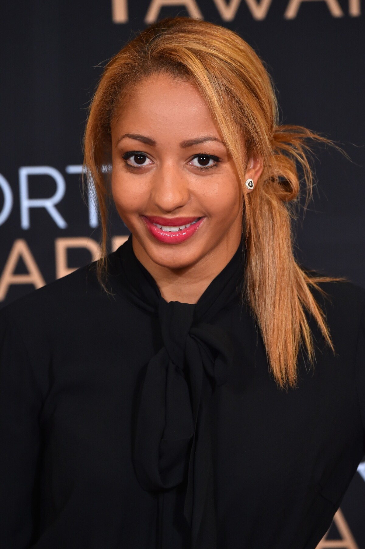 Photo : Estelle Mossely lors de la cérémonie des Sportel Awards au ...