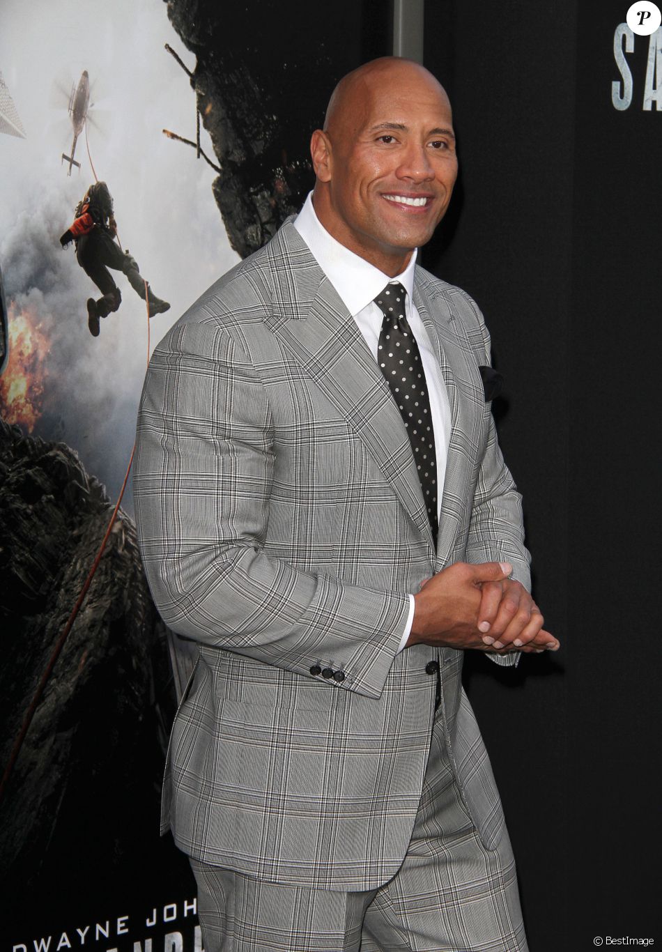 Dwayne Johnson - Première du film San Andreas à Los Angeles le 26 mai ...