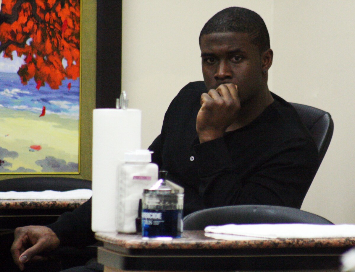 Photo : Reggie Bush à Beverly Hills le 25 février 2010 - Purepeople