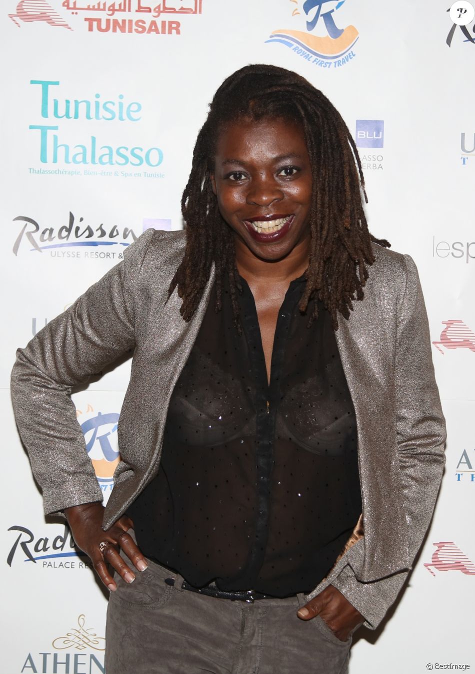 Exclusif - Princess Erika dans le palace Radisson Blu de Djerba lors ...