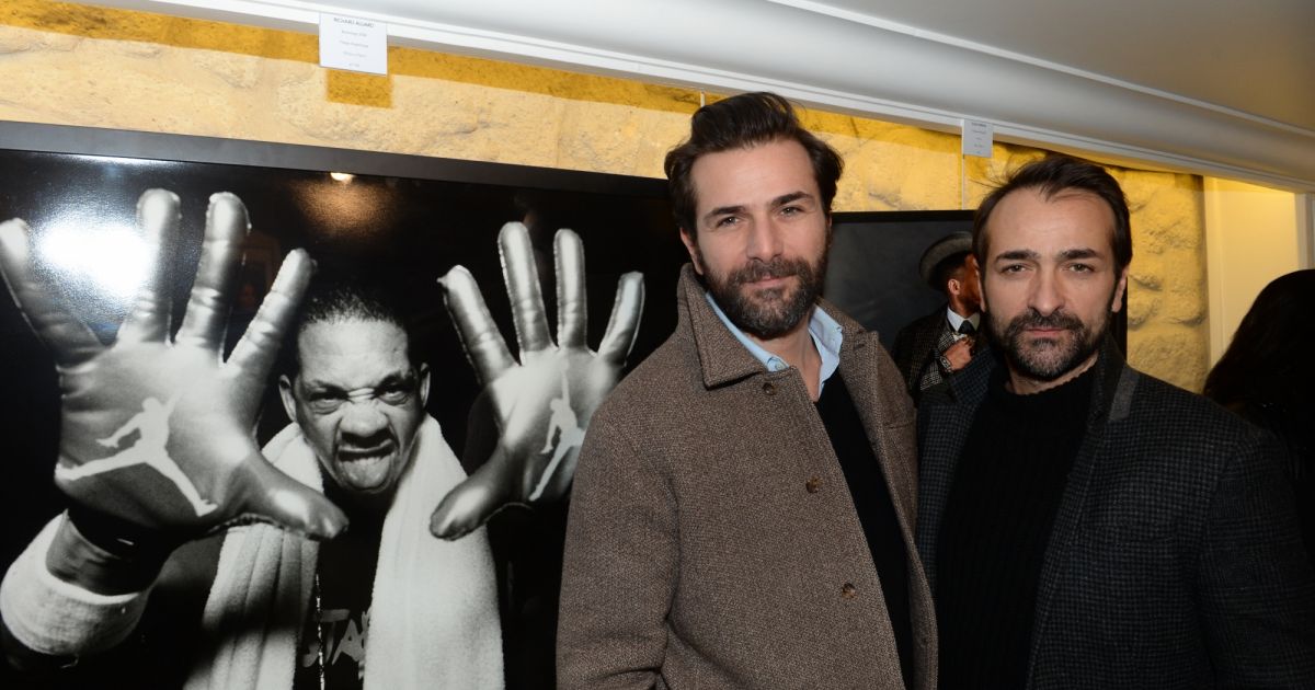 Exclusif - Grégory Fitoussi et son frère Mikael Fitoussi - Vernissage ...