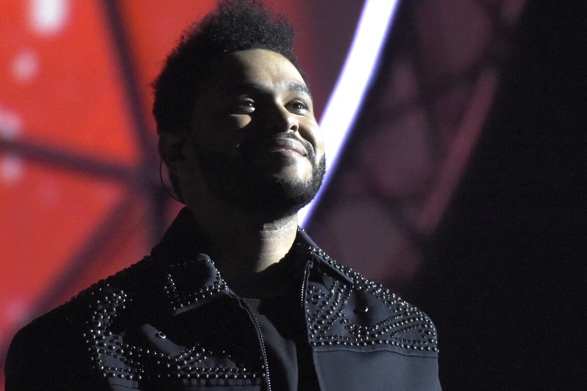 Photo : The Weeknd (Abel Tesfaye) lors des MTV European Music Awards au ...