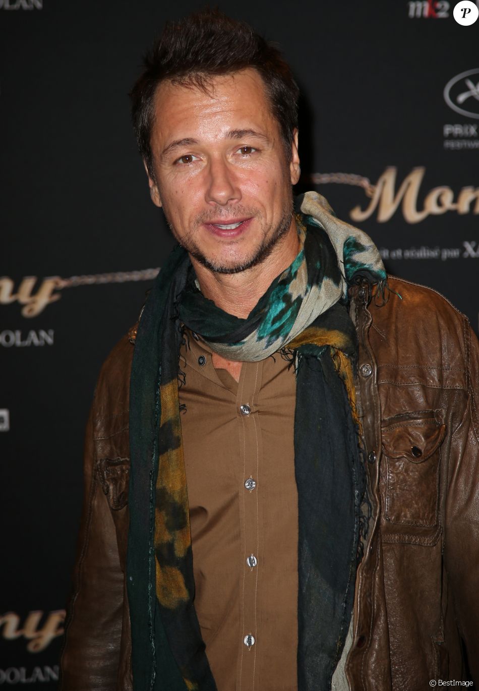 Stéphane Rousseau pose lors de l'avant-première de Mommy au Mk2 ...