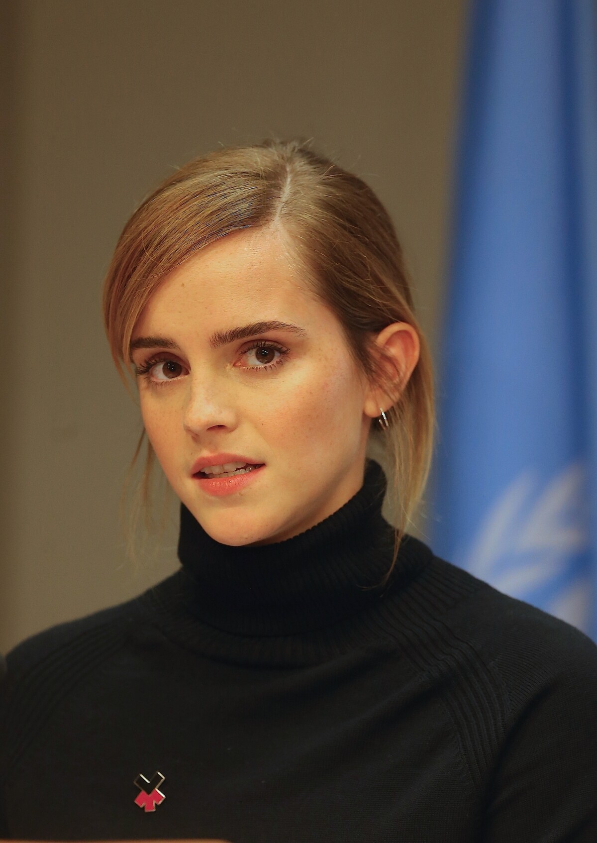 Photo : Emma Watson participe au lancement de l'initiative HeForShe ...