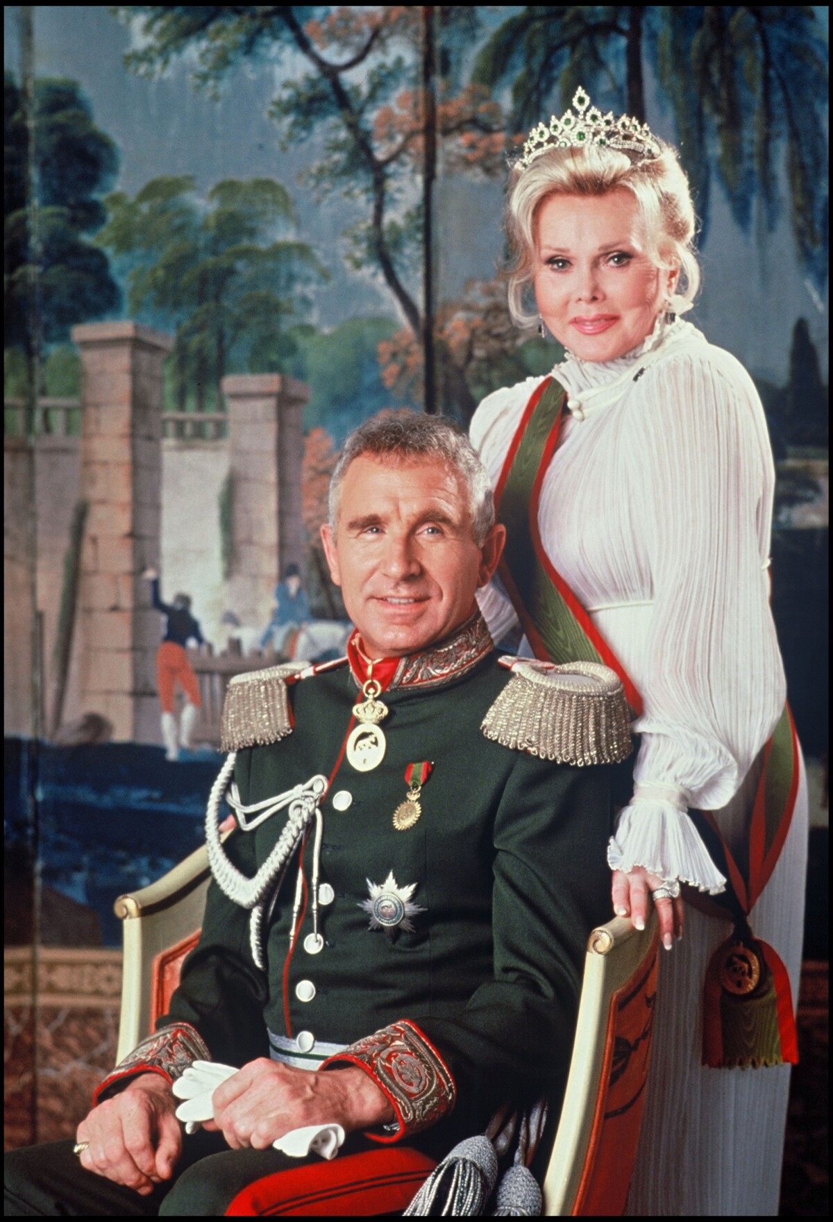 Photo : ARCHIVES - ZSA ZSA GABOR ET SON MARI LE PRINCE FREDERICK VON ...