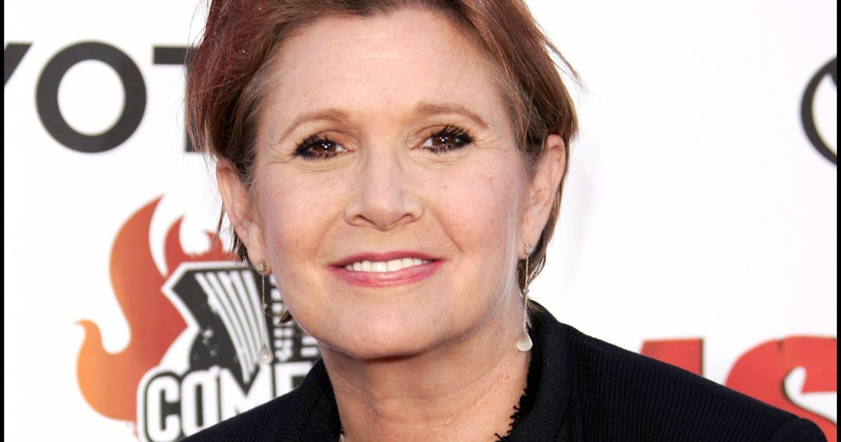 Carrie Fisher lors de la soirée pour William Shatner à Studio City en ...