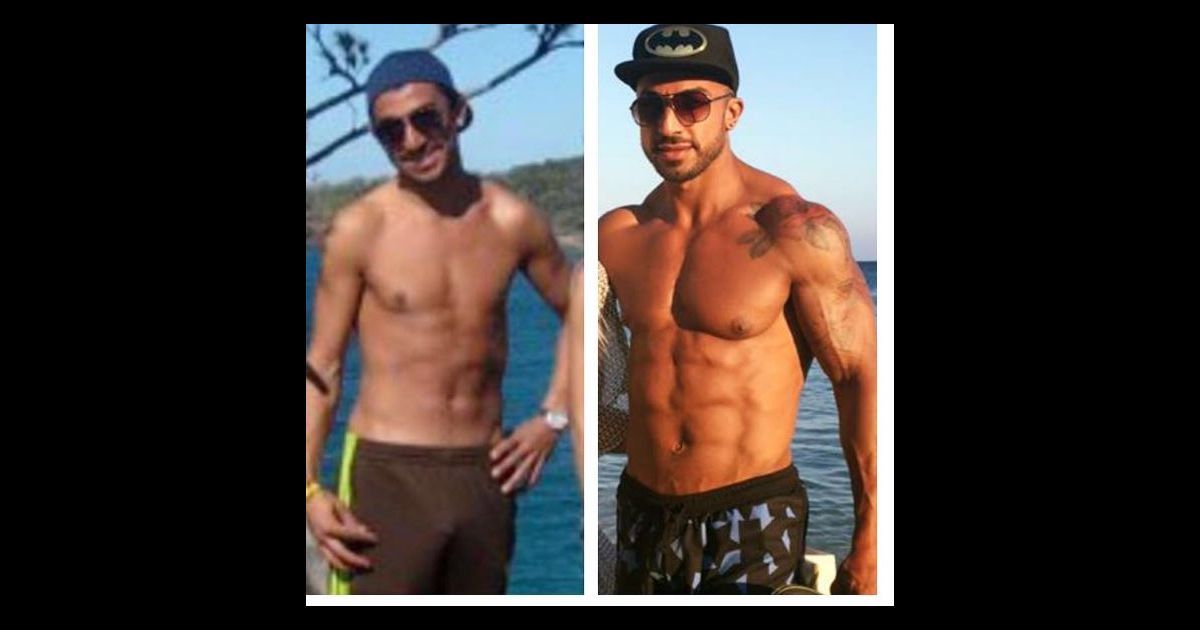 Smaïl de La Villa des Coeurs brisés 2 sur Instagram avant-après, 2016 ...