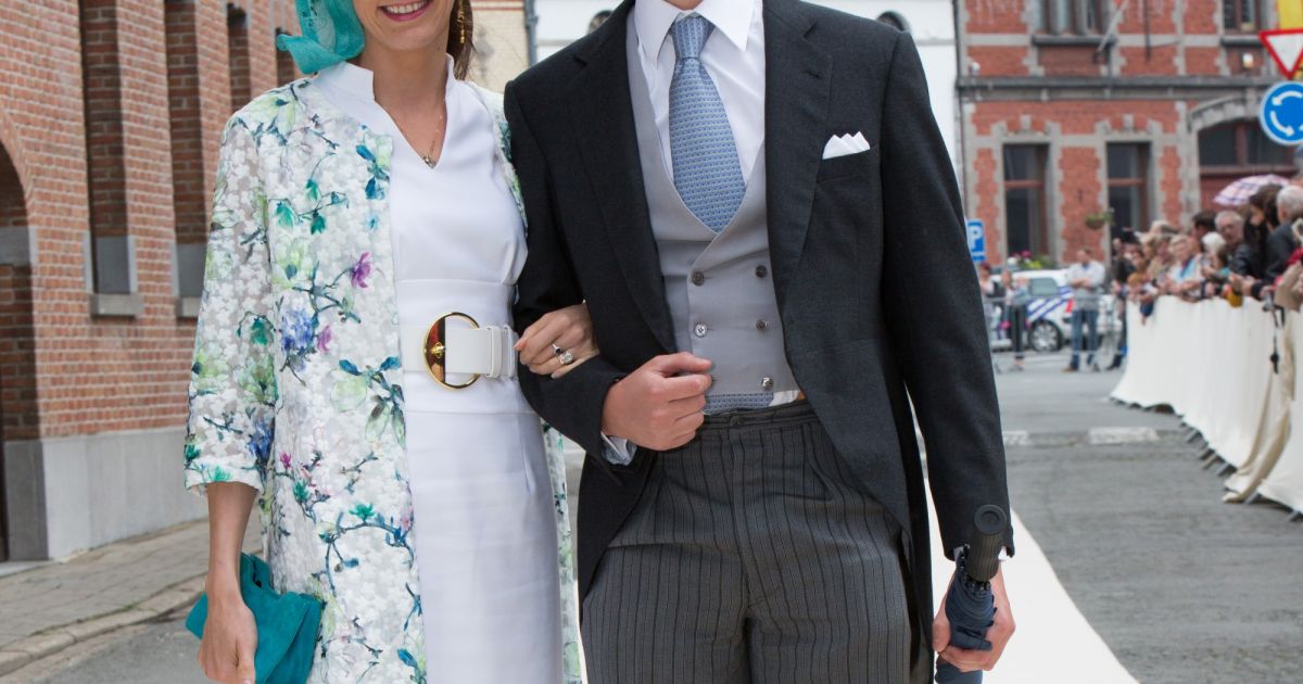Le prince Louis de Luxembourg la princesse Tessy au mariage de la ...