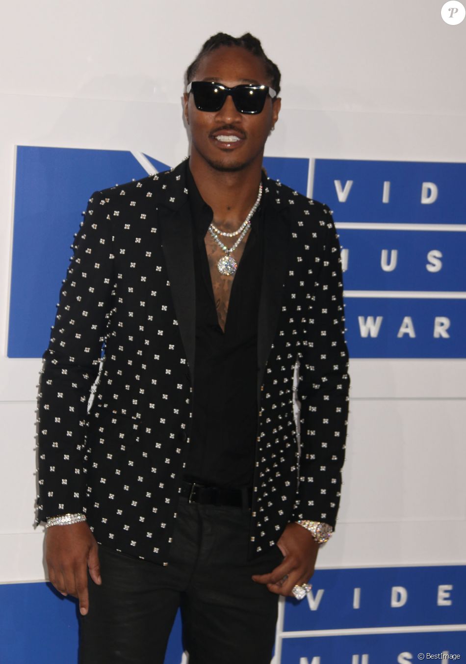 Le rappeur Future aux MTV Video Music Awards 2016 au Madison Square ...