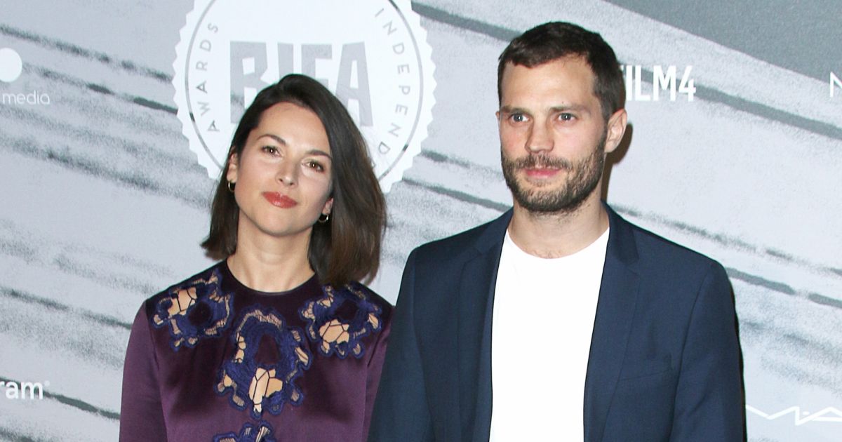 Jamie Dornan et sa femme Amelia Warner - Photocall de la soirée ...