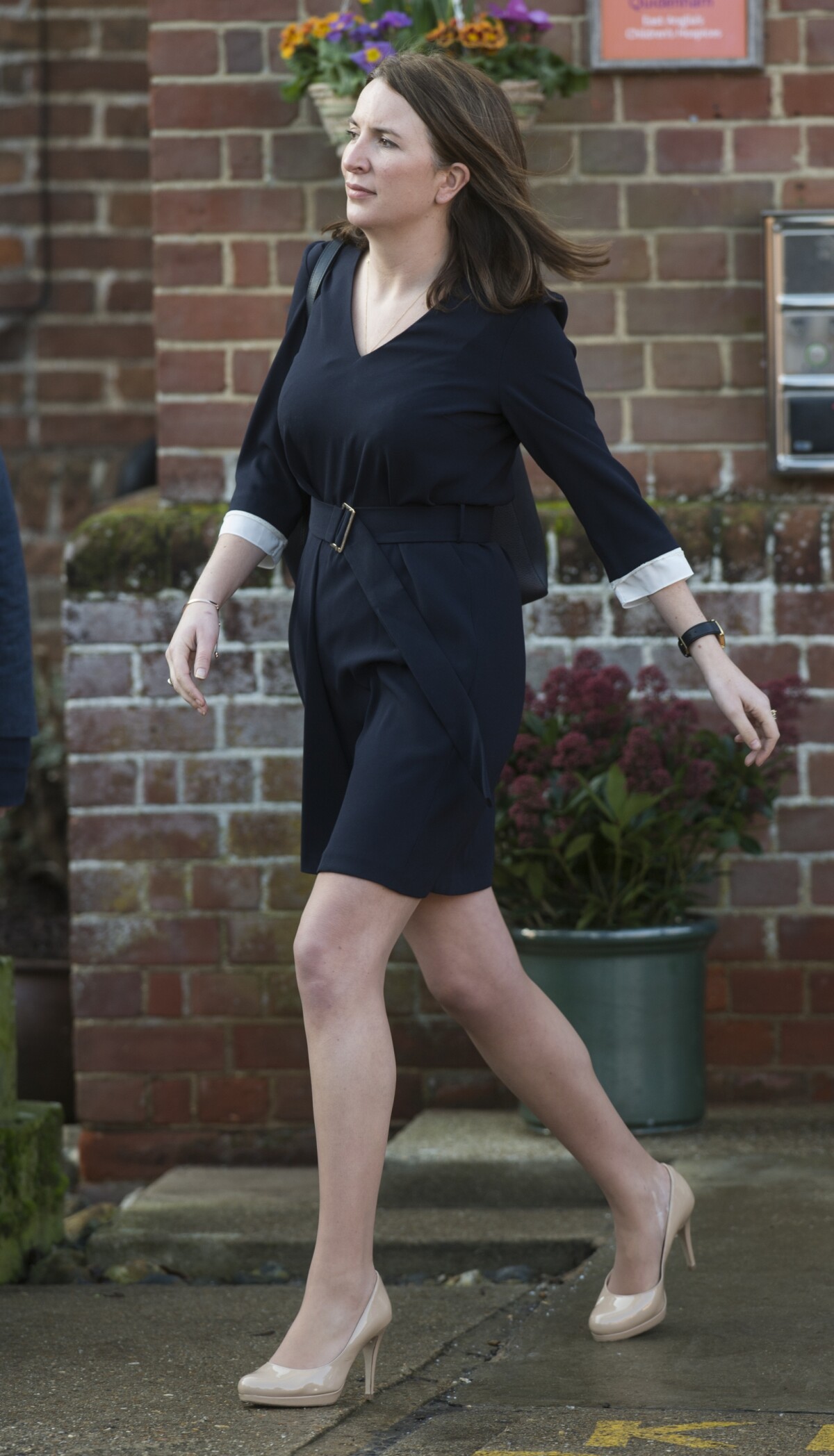 Photo : Rebecca Deacon, secrétaire particulière de Kate Middleton, lors ...