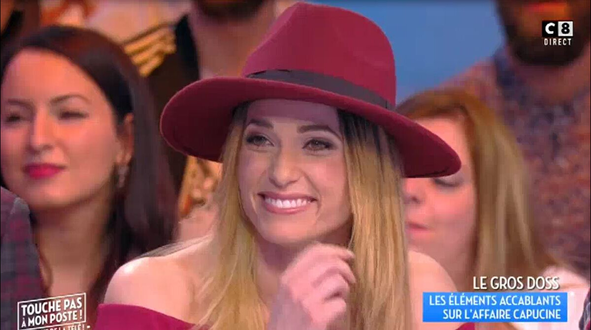 Photo : Capucine Anav - "TPMP", lundi 13 mars 2017, C8 - Purepeople