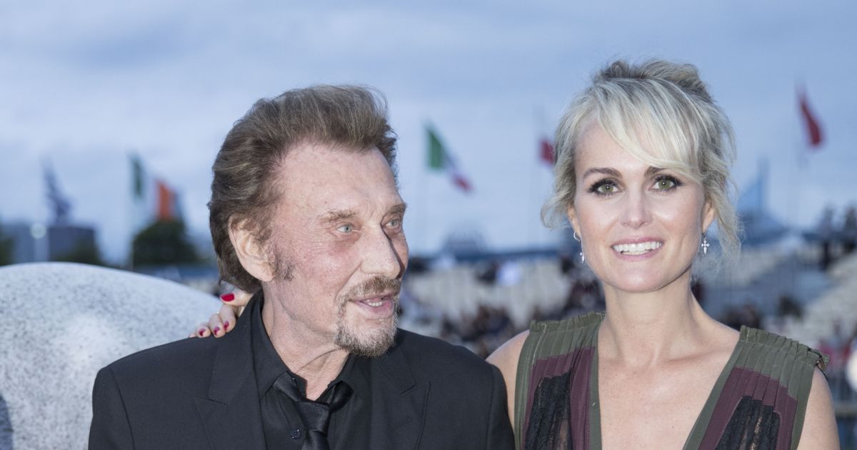 Johnny Hallyday et sa femme Laeticia Hallyday - Remise du Prix Eiffel ...